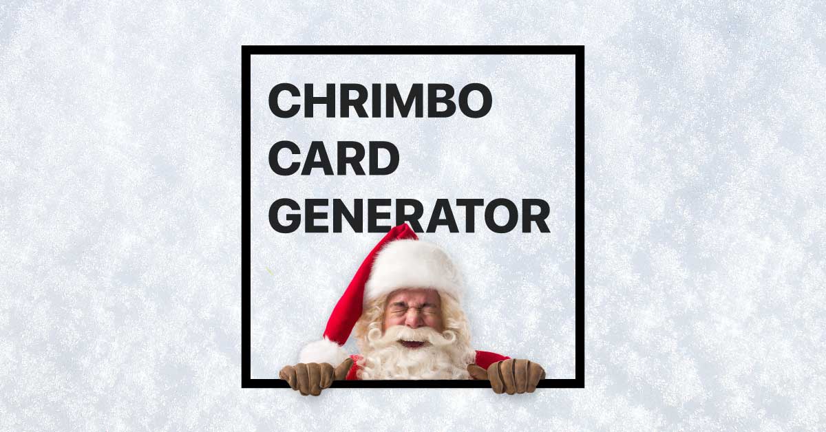 Chrimbo Card Generator - Digidom - Digital Studio in Liverpool
